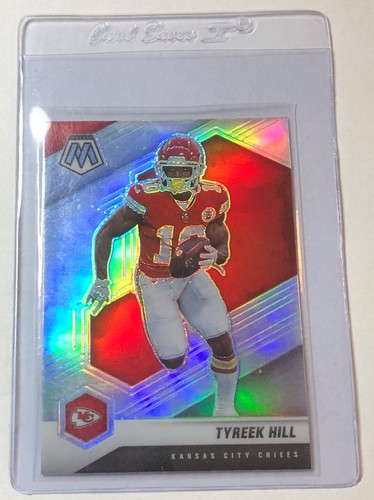 Tyreek Hill SILVER PRIZM - KC Chiefs - 2021 Mosaic Football | eBay