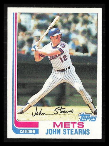 John Stearns 1982 Topps #743 New York Mets | eBay