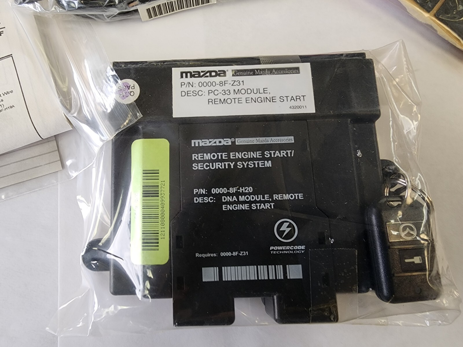 OEM+Mazda+6+2008-2013+Remote+Start+Kit+w%2F+Push+Button+Start+0000-8F ...