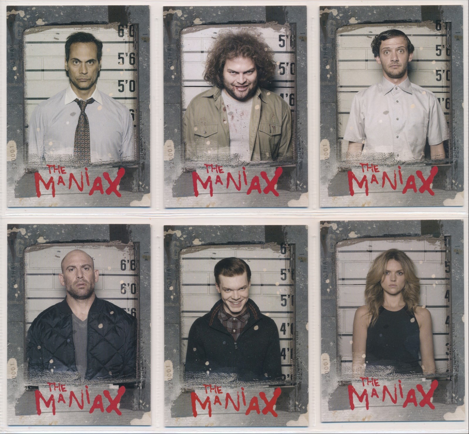 2017 GOTHAM SEASON TWO THE MANIAX COMPLETE SET KEAN VALESKA HELZINGER ...