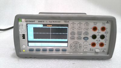 KEYSIGHT 34461A DIGITAL MULTIMETER, AUTO/MANUAL, 6-1/2 DIGIT, TRUEVOLT ...