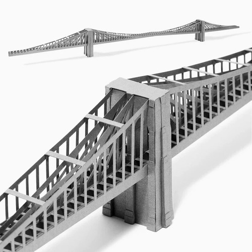Brooklyn Bridge Paper Model Kit to Build Yourself - DIY Posterboard ...