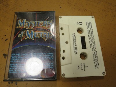 Vintage Masters of metal Cassette Tape | eBay