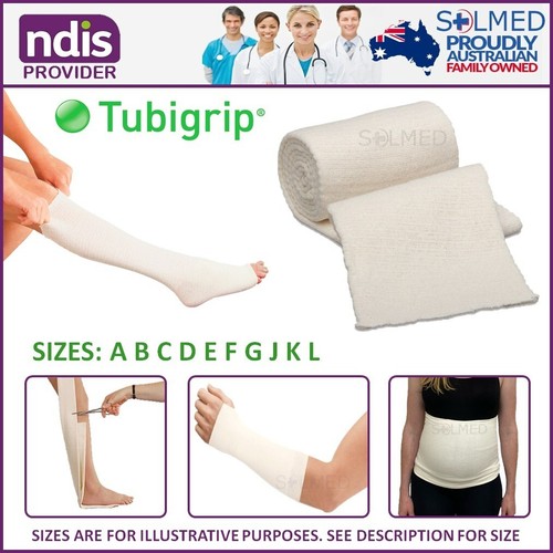 TUBIGRIP COMPRESSION SUPPORT BANDAGE 10M OR 1M TUBULAR BANDAGE TUBI ...