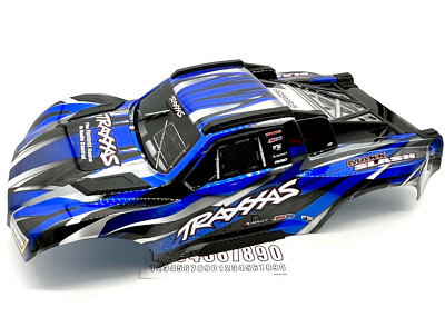 Fits Maxx Slash BODY Shell (Blue Painted ProGraphics, clipless Traxxas ...