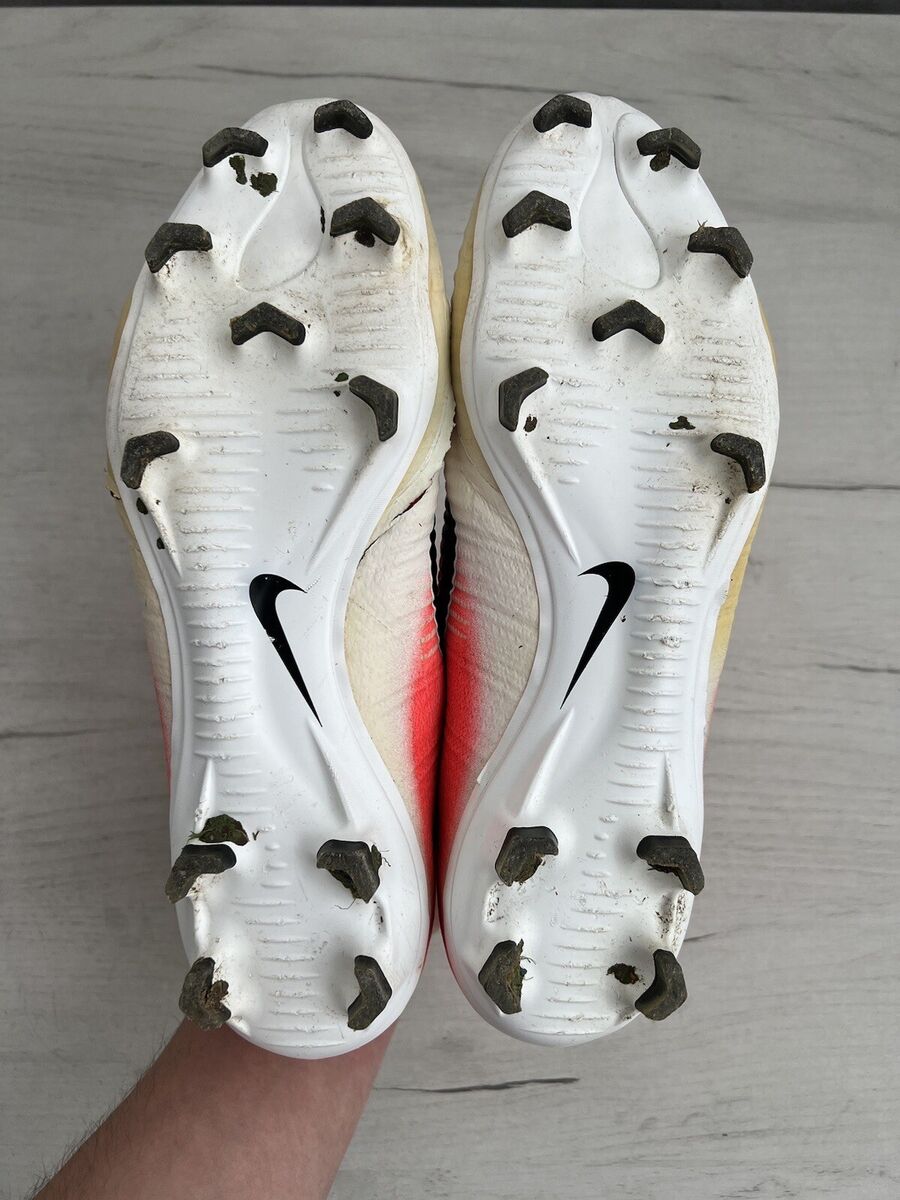 Nike Mercurial Vapor 5 FG Red White ACC Football Soccer Nike Mercurial Vapor 5 FG Red White ACC Football Soccer