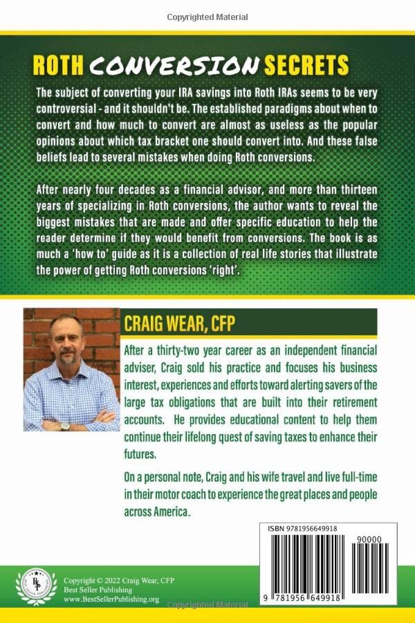 Roth Conversion Secrets: The 5 Biggest Mistakes IRA Millionaires Make…and... | eBay