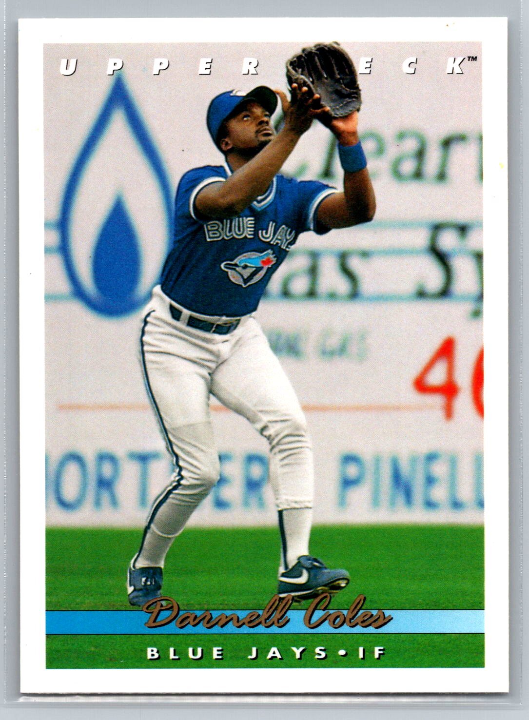 Darnell Coles 1993 Upper Deck BASEBALL #721 Toronto Blue Jays | eBay