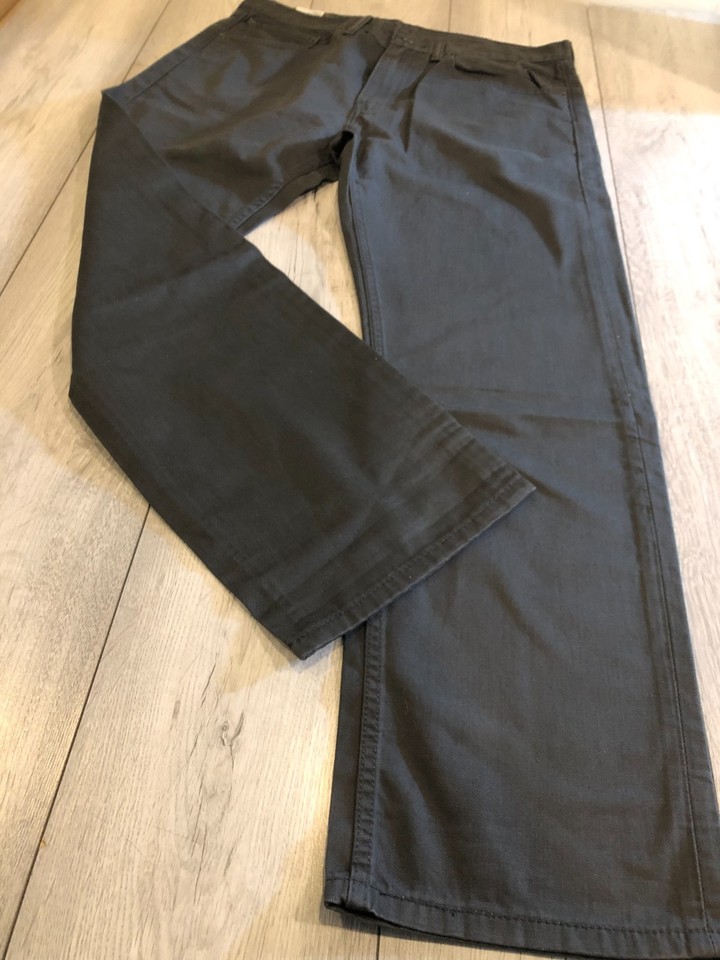 MENS LEVIS 505 JEANS 34 inch WAIST X 30 inch LEG GREY | eBay UK