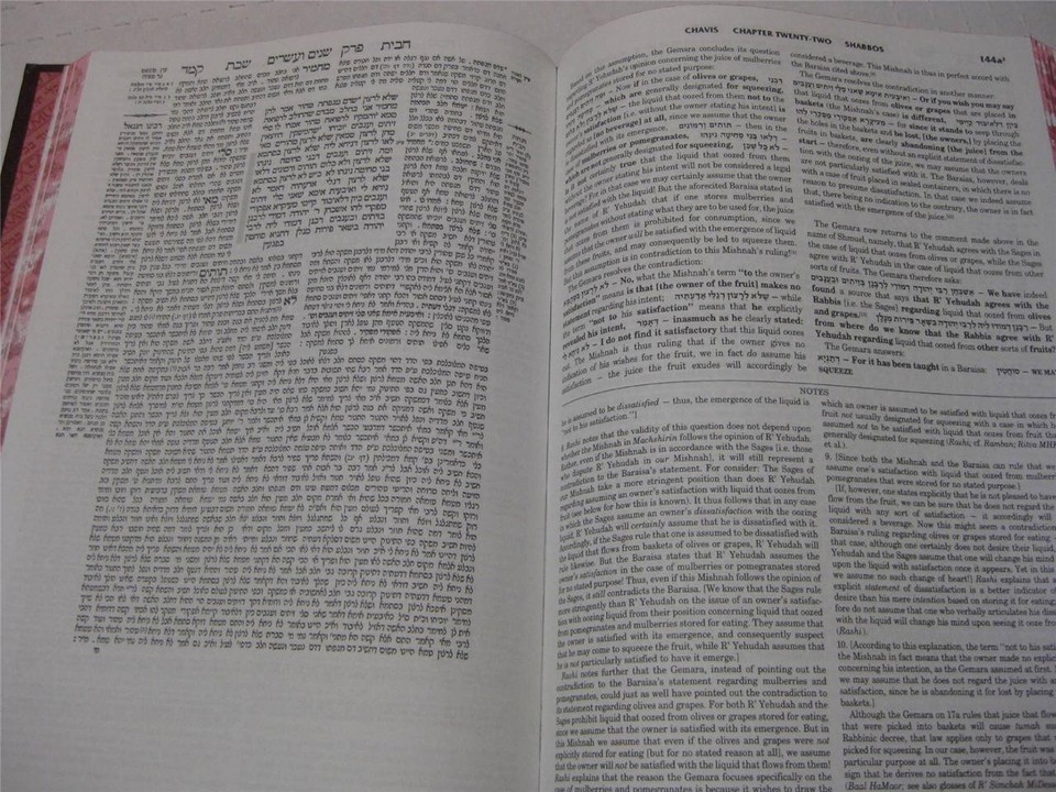 ARTSCROLL TALMUD tractate SHABBAT IV Hebrew-English Judaica Jewish ...
