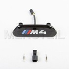 Genuine BMW M4 front seat backrest illuminated Emblem badge 52109503039 ...