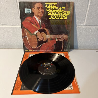 The Great George Jones - Vinyl Album LP Record. Mono ULP1136/UAL3457 | eBay