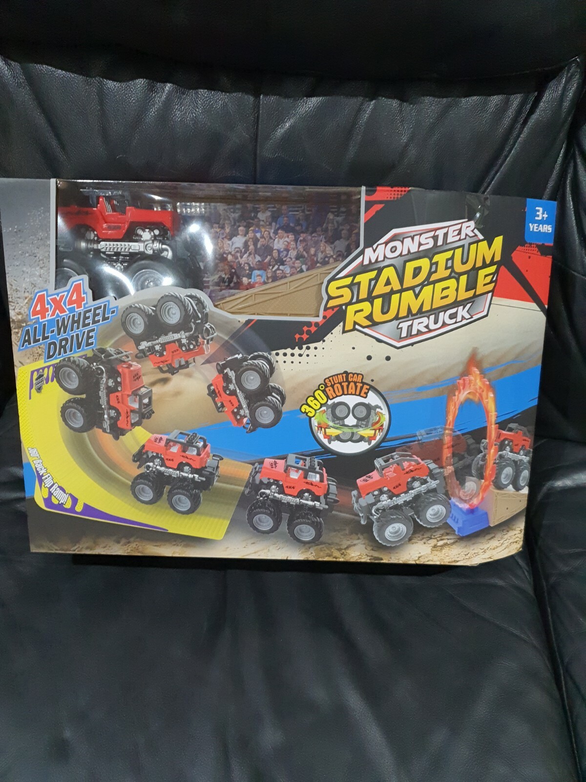 Monster Stadium Rumble Truck,4 x 4 all-wheel-drive 360 deg. rotation ...