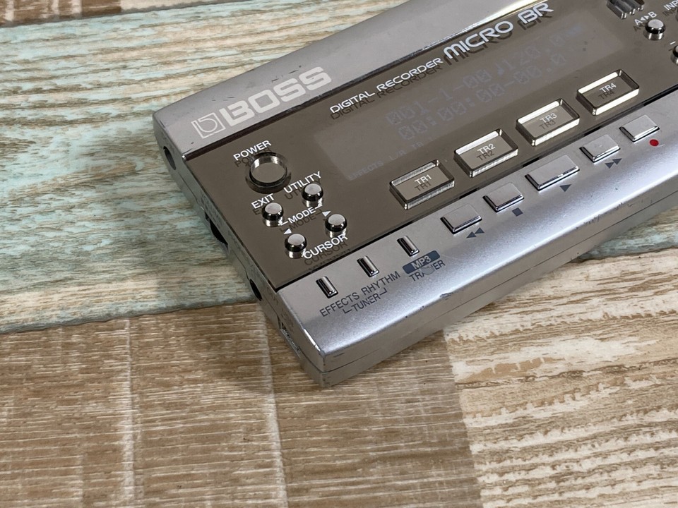 Boss MICRO BR 4-Track Digital Pocket Recorder Multitrack Tested Japan ...