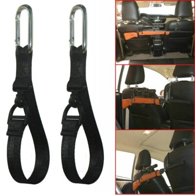Gun Rack for Car Seat Headrest Sling - Shotguns, Rifles, Bows Holde ...