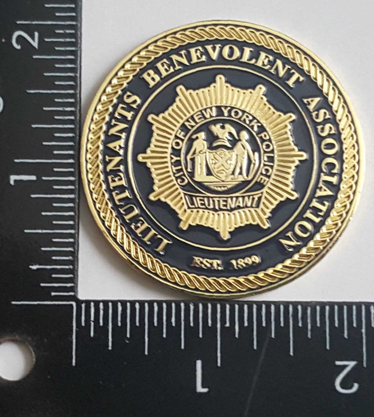 NYPD NYC Police Lieutenants Benevolent Association Korean War 60th ...