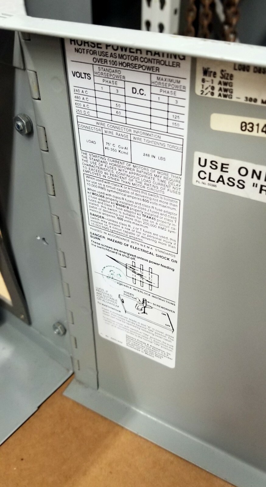 Siemens ITE Vacu-Break Switch Cat. No. | Grelly USA