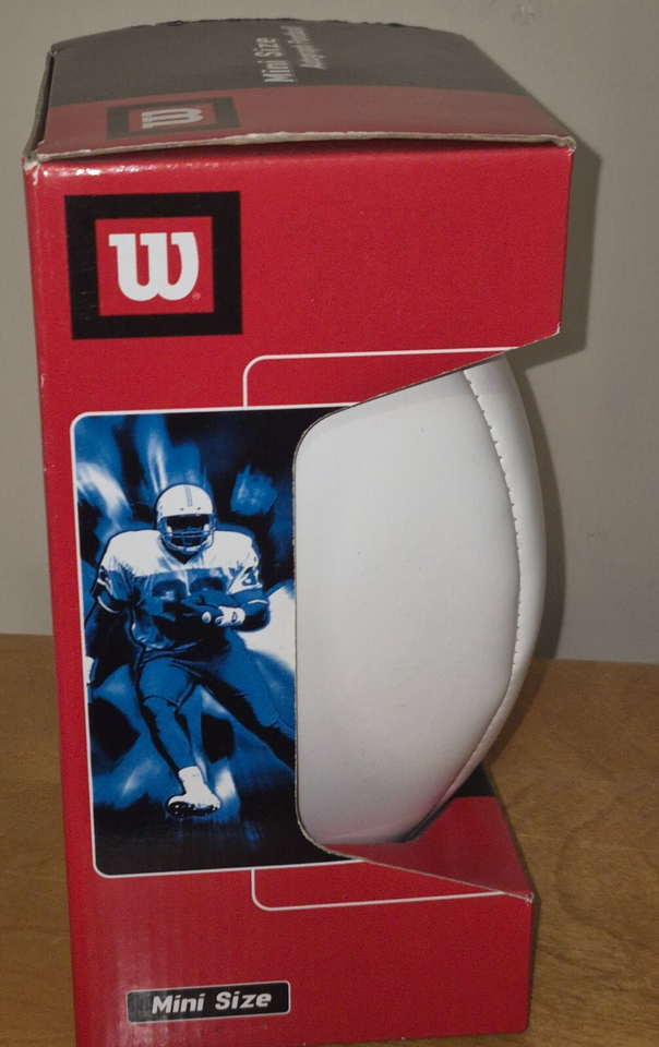 Tommy Nobis #60 Signed Autographed Mini Football NEW (No COA) | eBay