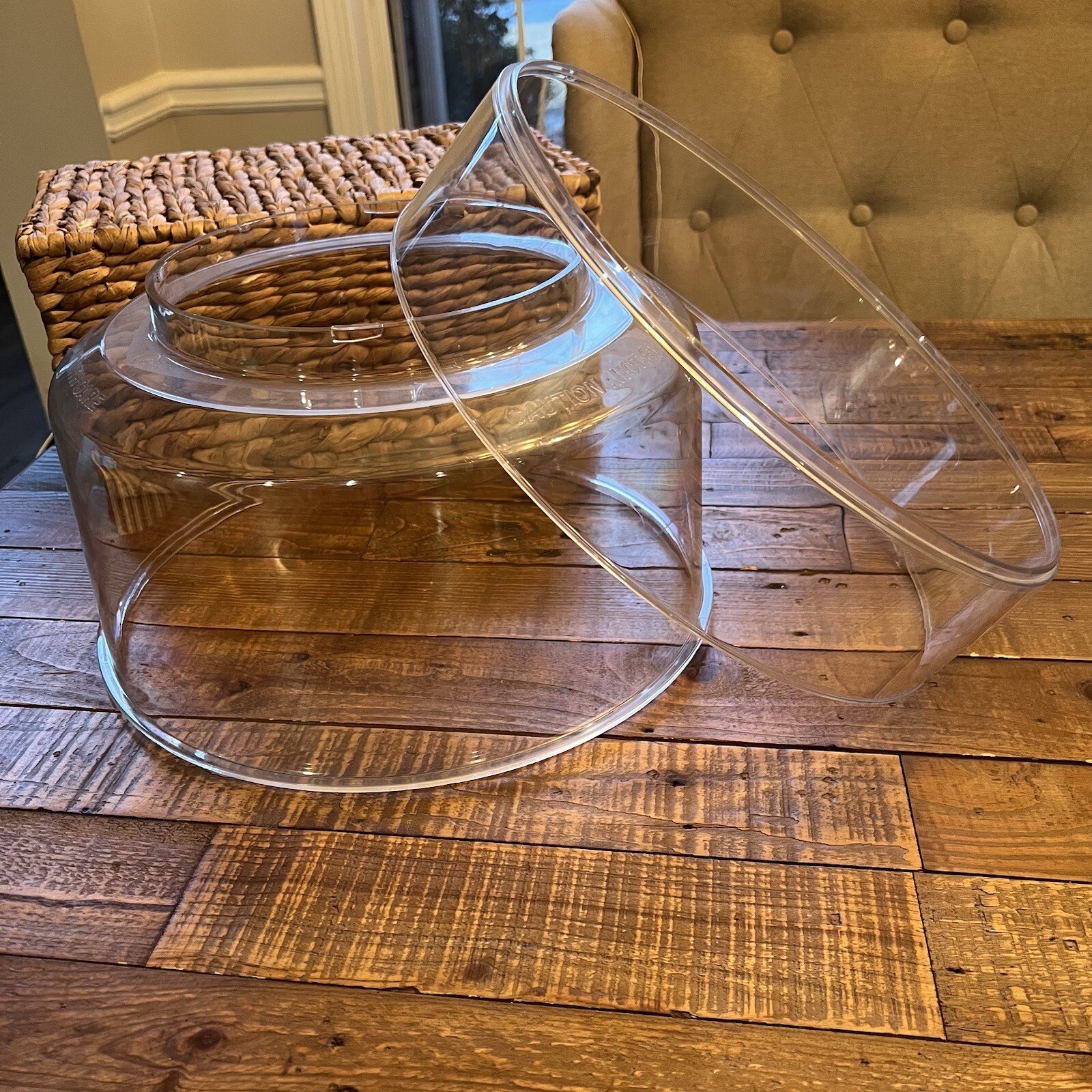 NuWave Pro Clear Dome Replacement + Extender Ring Infrared Oven 20331 ...