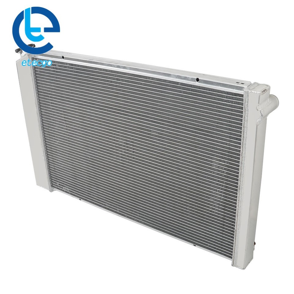 CC716 3Row Aluminum Radiator+Shroud Fan For Chevy C/K C10 C20/30 K10/20 ...