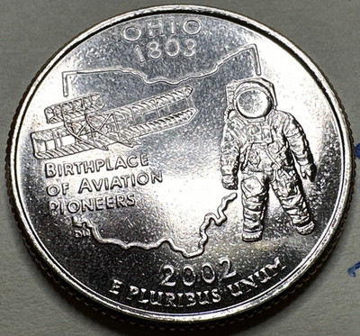 2002 P Ohio State Quarter Uncirculated 8987N | eBay