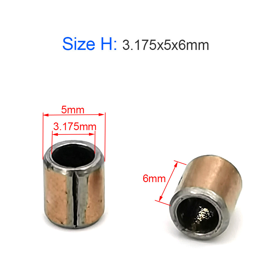 RC Boat Shaft Strut Bushing Self-lubricating for 3.175mm 4mm 4.76mm 6 ...