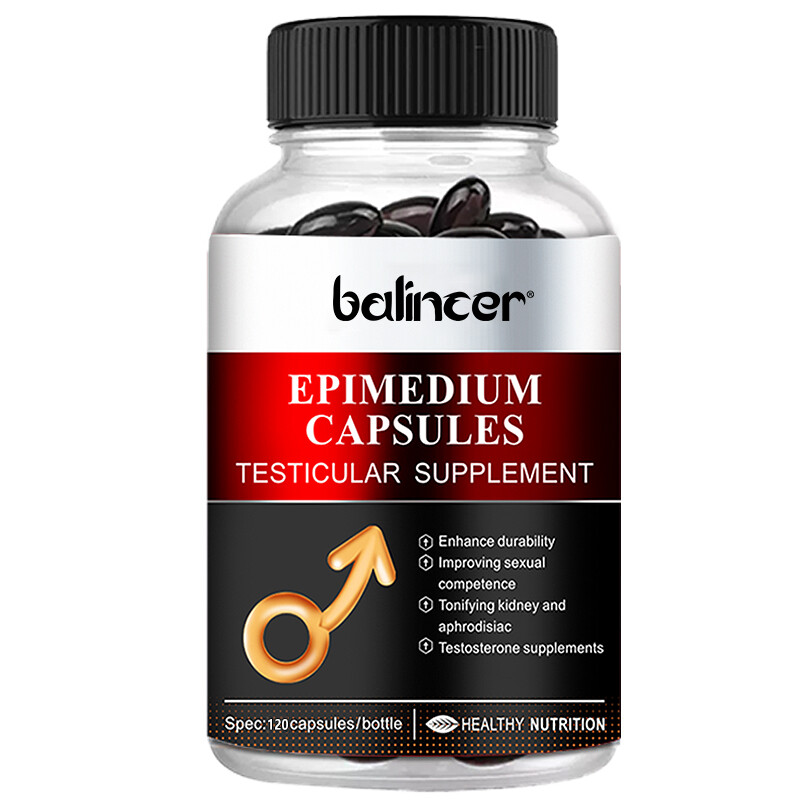 Male Enhancement Vegetarian Supplement From Epimedium 30/60/120 ...