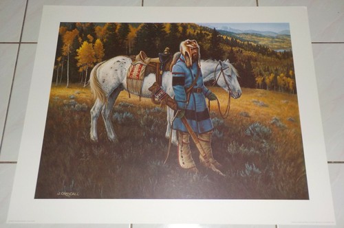 Artist Jerry Crandall Signed Autographed Print Autumn In The Bayou ...