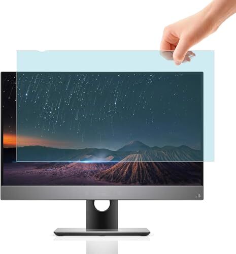 [2 Pack] 24 inch Removable Anti-Glare Blue Light Screen [2 Pack] 24 ...