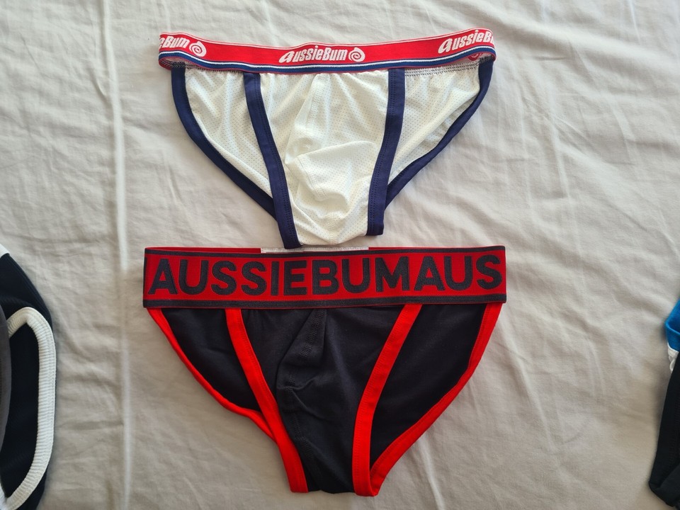 aussieBum assorted 6 pairs Mens Underwear Briefs Size Small BRAND NEW ...