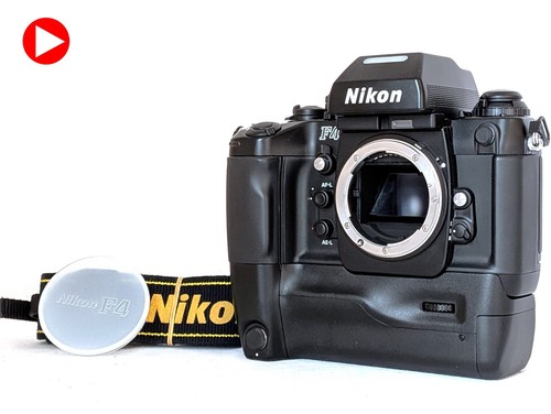 [N Mint ] Nikon F4E F4 E Af Reflex 35mm Caméra à Film W/MB-23 Prise ...