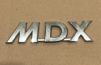 2000-2006 Acura MDX Emblem Letters Logo Badge Nameplate Trunk Gate Rear ...