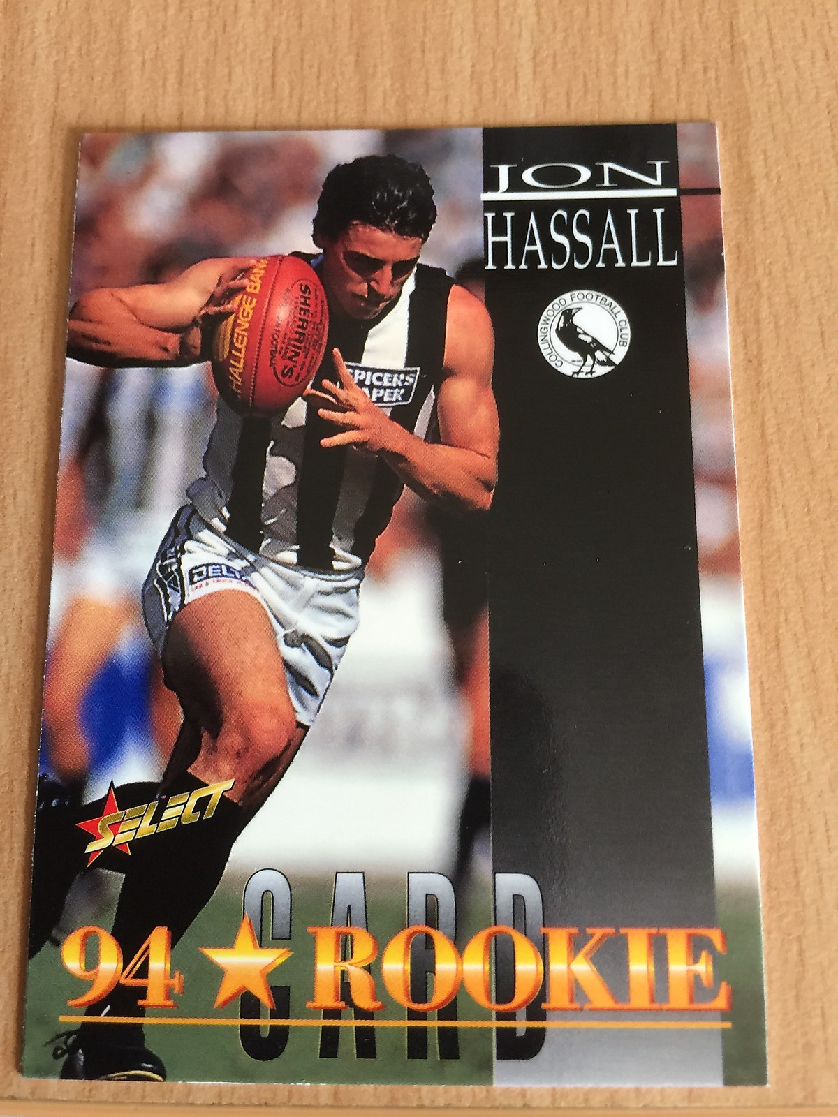 1995 Select Series 1 Rookie (245) Jon HASSALL Collingwood | eBay