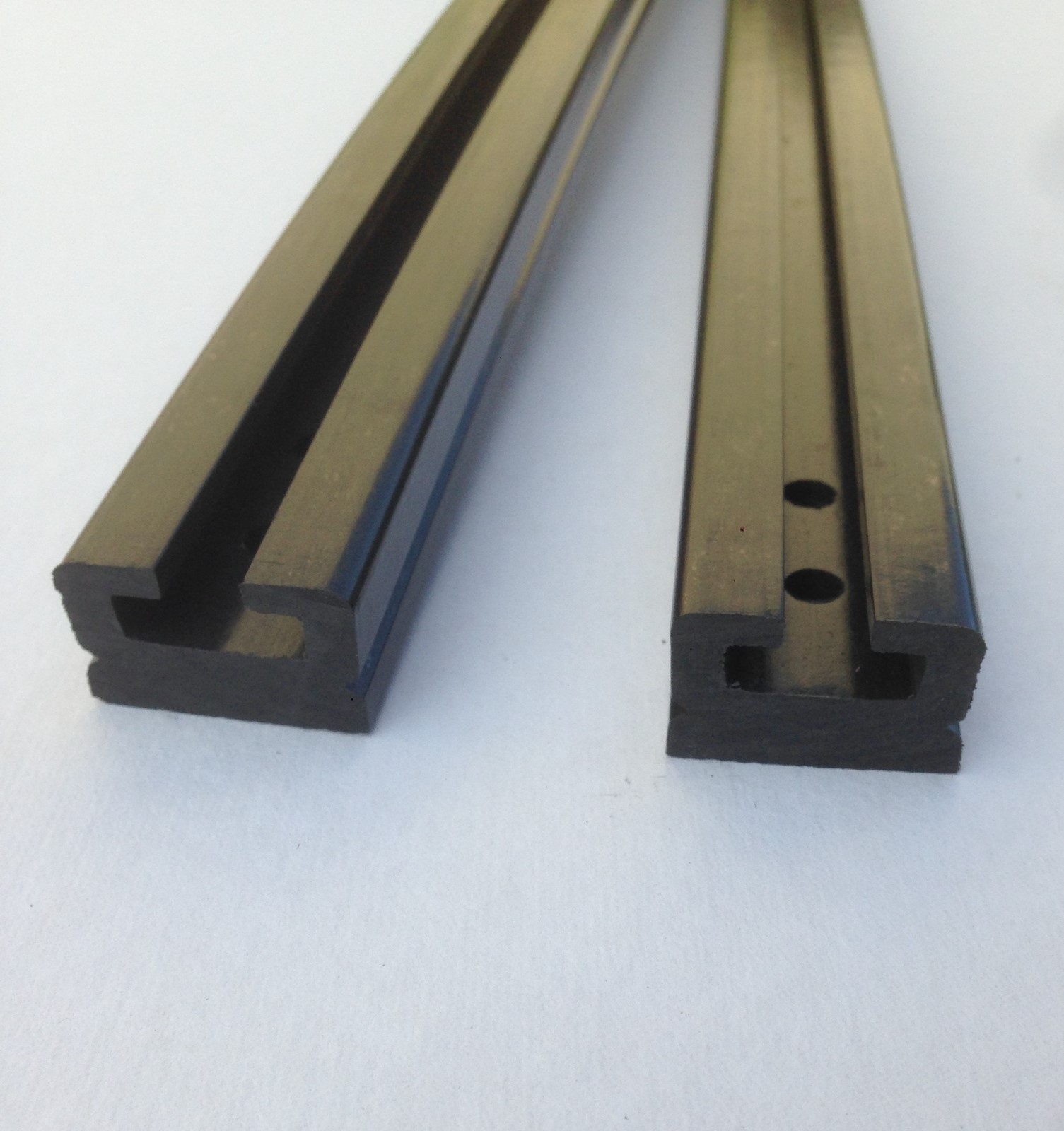 UHMW Hyfax Slides for Arctic Cat 66" long - pair - GRAPHITE | eBay