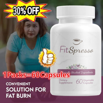1-Pack FitSpresso Health Support Supplement -New Fit Spresso, (60 ...
