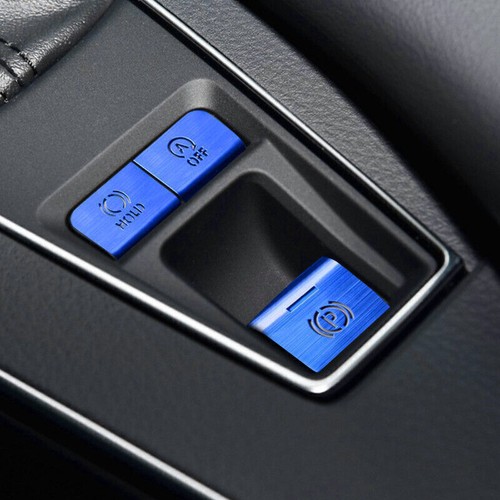 For Toyota Avalon 2.0L 2019-2022 Blue Alloy Electronic Handbrake Button ...
