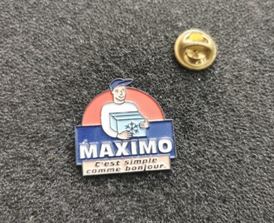 Pin's Maximo Surgelés Simple Comme Bonjour Food Repas Aliment ...