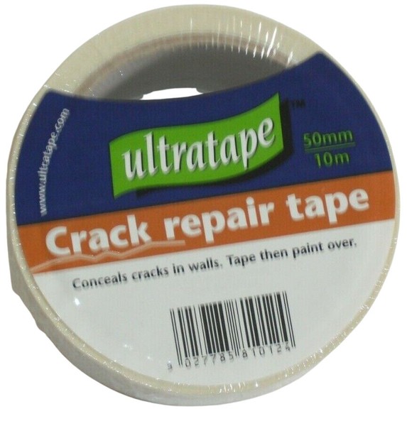 Ultra Tape Crack Repair Tape 10M X 50mm Roll - White for sale online | eBay