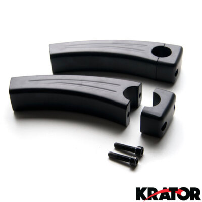 5.5" Black Handlebar Pullback Risers 1" For Suzuki Boulevard M109R M50 ...