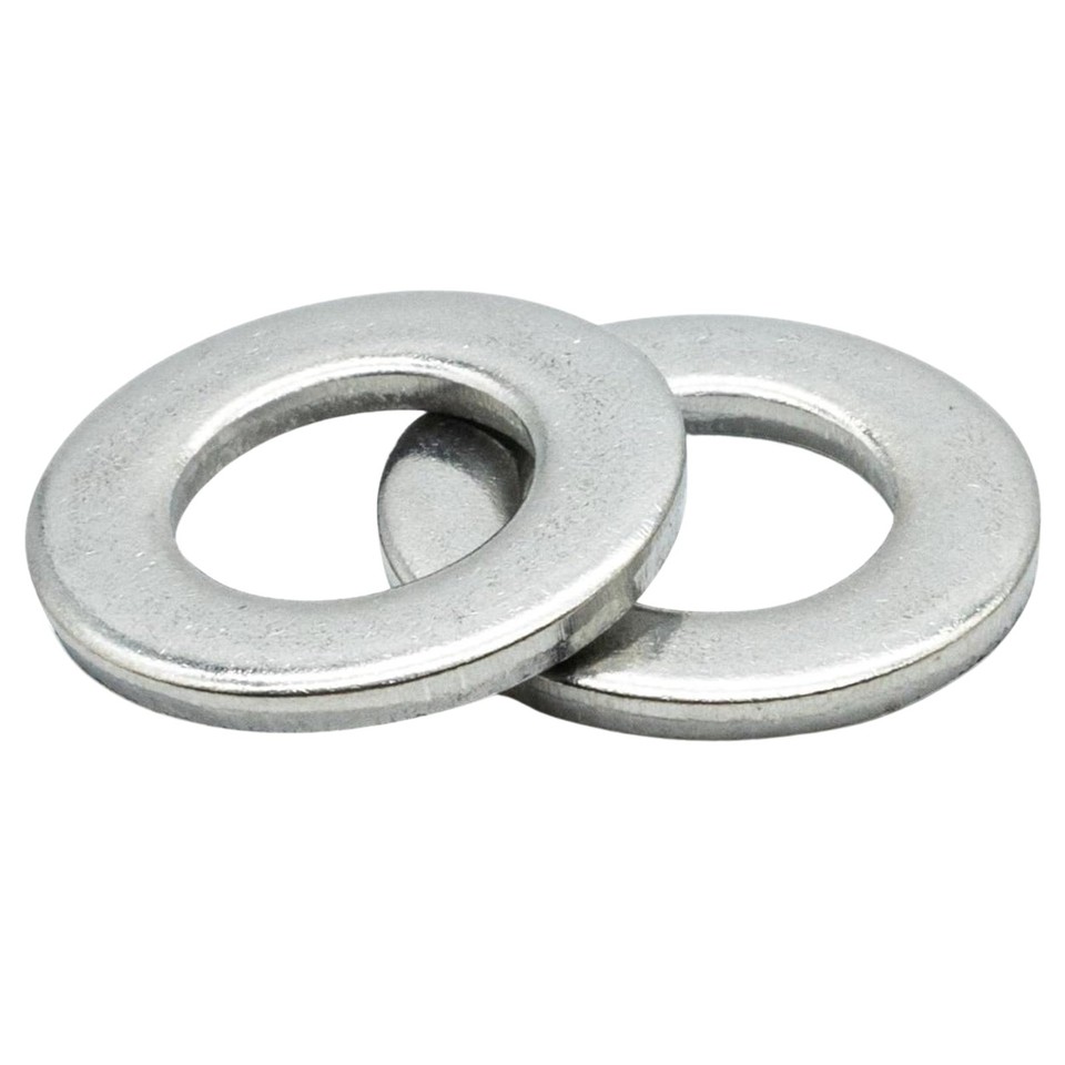 Heavy Duty Flat Washers Metric Imperial Zinc BZP M5-M20 3/16"-1" Grade ...