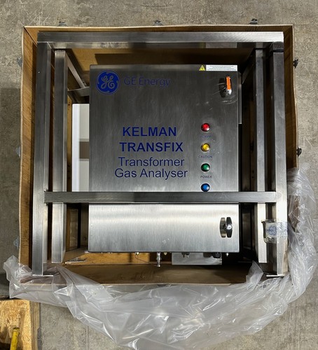 ONE (1) NEW GE KELMAN TRANSFIX 9-Gas On-Line Transformer DGA Monitoring ...