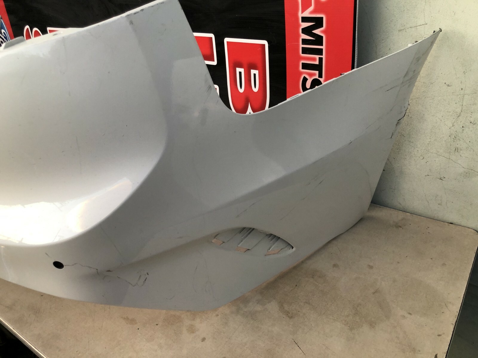 2018-2020+Kia+Stinger+GT+Rear+Bumper+Cover+With+Valance+OEM+Gray+ ...