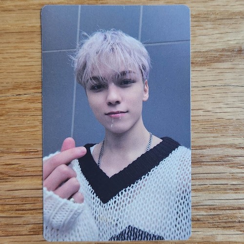 Vernon Official M2U Record Lucky Draw Photocard Seventeen 10th Mini ...