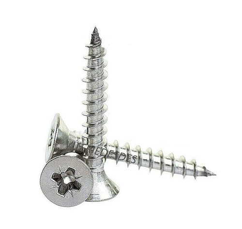 Vis Acier Inoxydable Agglo Pour Bois Plastique D.5mm D.6mm Tête Évasé ...