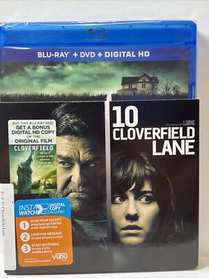10 Cloverfield Lane (Blu-ray/DVD Combo, 2016) 32429244482| eBay