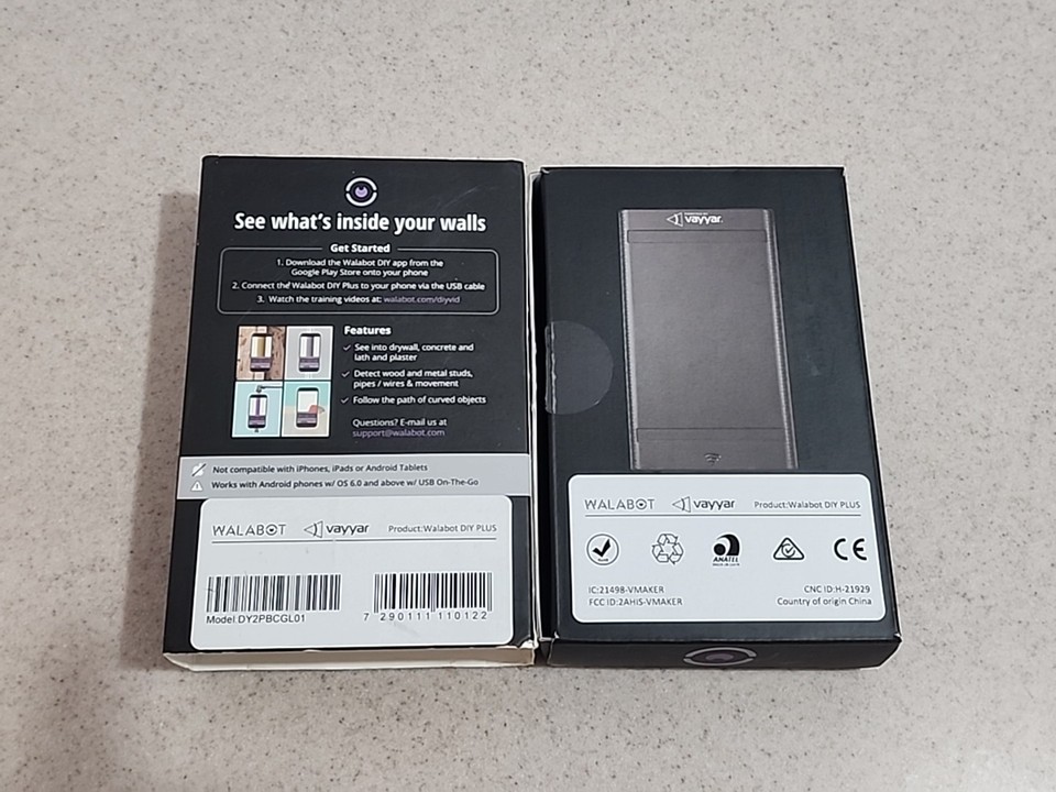 Walabot DIY Plus Visual Stud Finder Wall Scanner for Android NOT APPLE ...