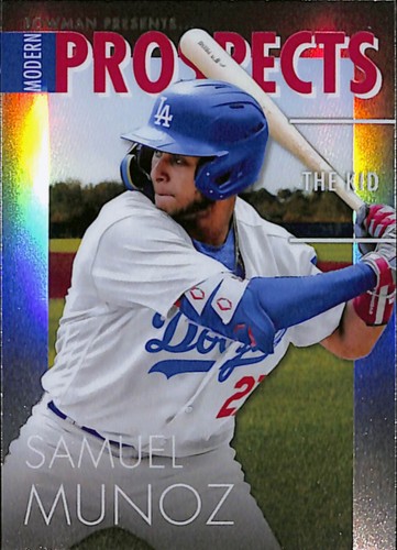 Samuel Munoz RC - Los Angeles Dodgers | 2023 Bowman #MP-11 - Modern ...