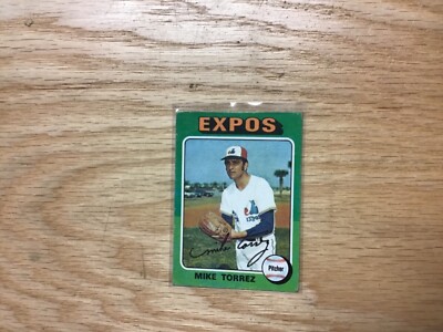 1975 Topps Baseball Mike Torrez Montreal Expos Card #254 | eBay