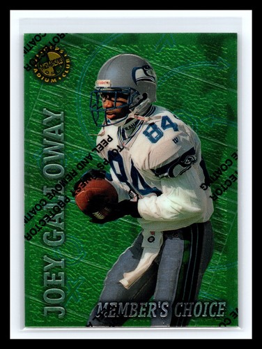 🏈 JOEY GALLOWAY 1996 TOPPS STADIUM CLUB MEMBERS CHOICE W/ PEEL # 48 | eBay