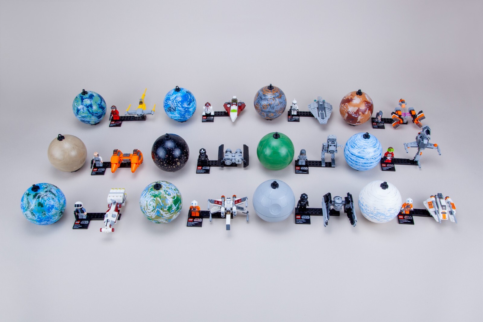 LEGO STAR WARS Planet Series Complete Set of 12 | eBay